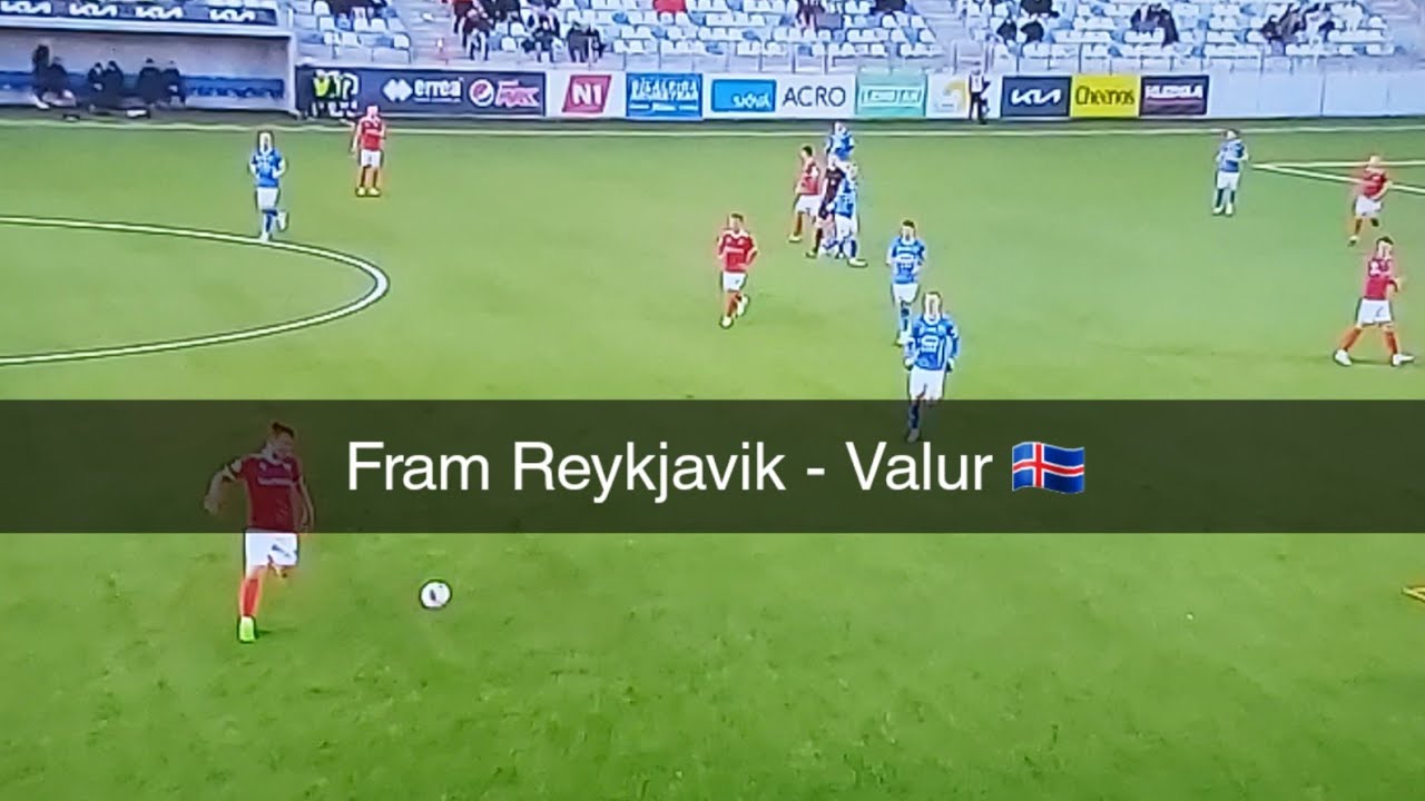Fram Reykjavik - Valur 🇮🇸 23-04-2023 1-2 1-3 goals - YouTube