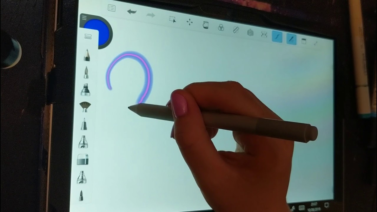 Real time lettering - surface pro - remarkable - modern calligraphy ...