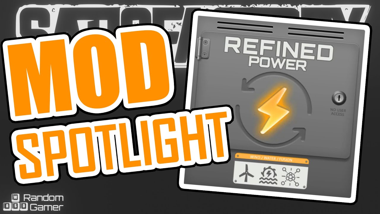 🚧 Refined Power - Satisfactory Mod Spotlight - YouTube