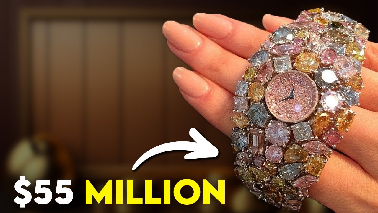 $55 Million for a WATCH?! Top 10 LUXURY Timepieces That Cost a FORTUNE ...