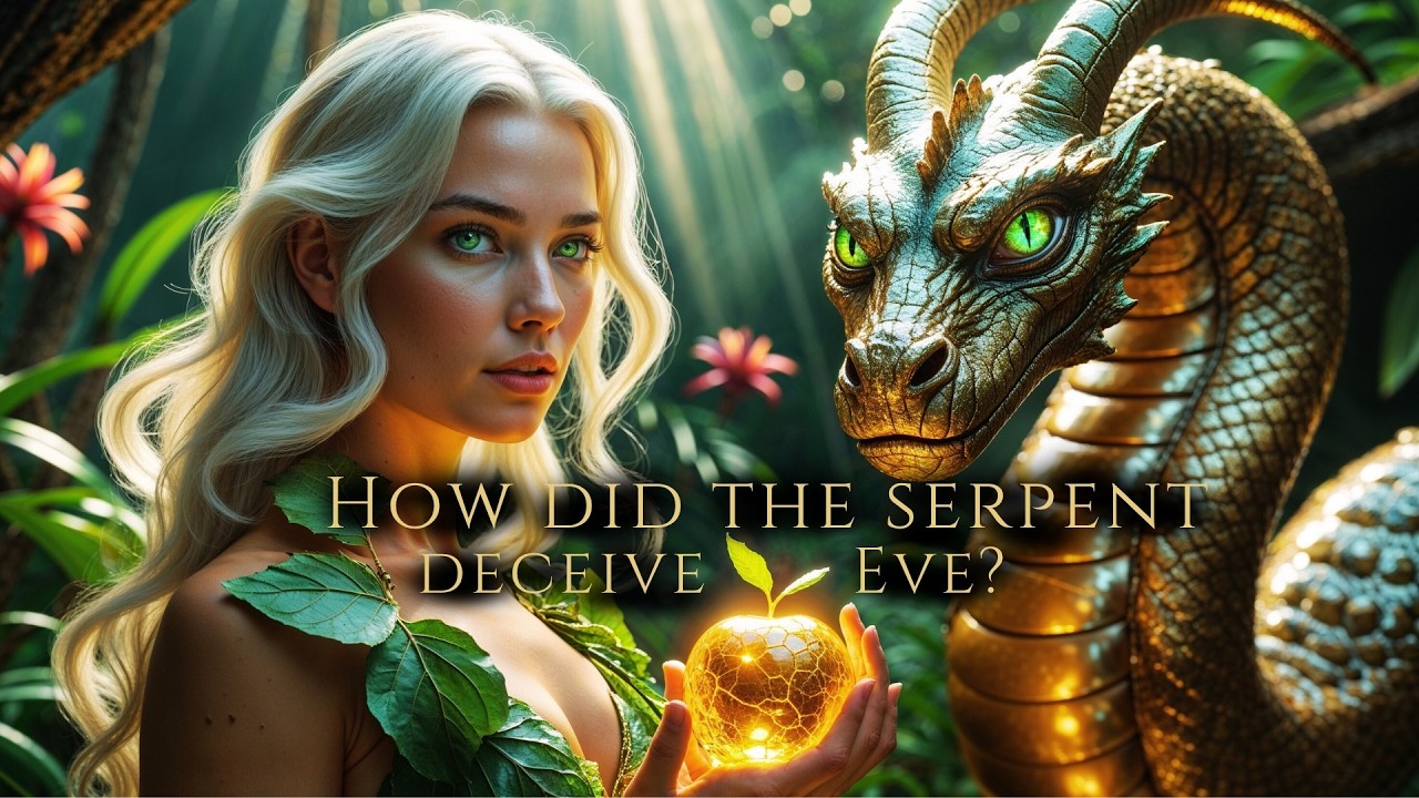 The Truth Revealed! Eve and the Serpent | AI 4K | Breathtaking Visuals ...