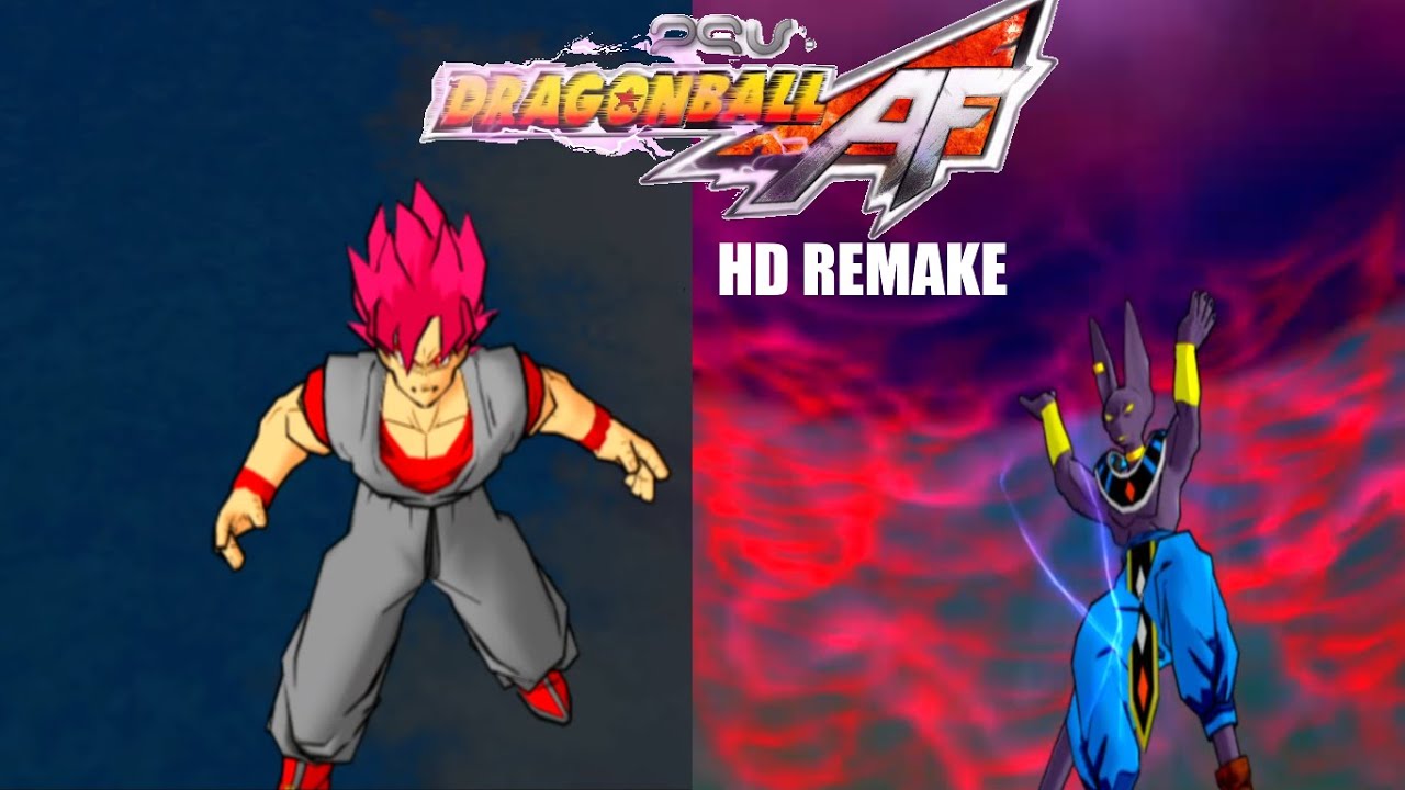 DRAGON BALL BUDOKAI AF HD REMAKE - YouTube