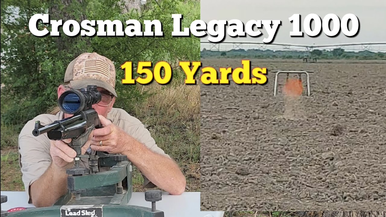 Crosman Legacy 1000 "ELR" Testing - YouTube