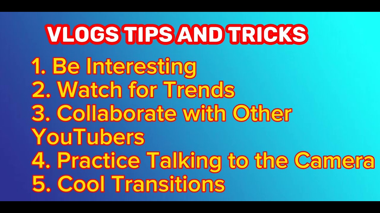 Vlogging tips and tricks 💯 #vlog #viral #tips #tricks - YouTube