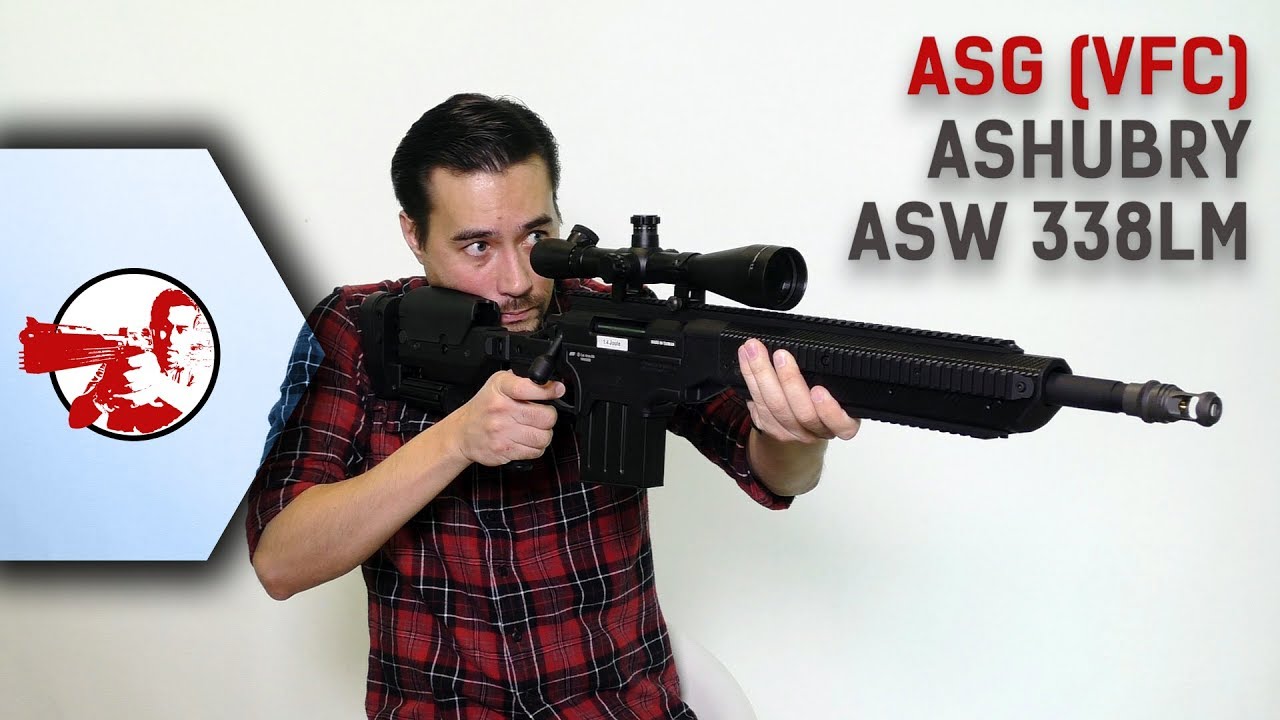 Винтовка Ashbury ASW338LM ASG (VFC) - YouTube