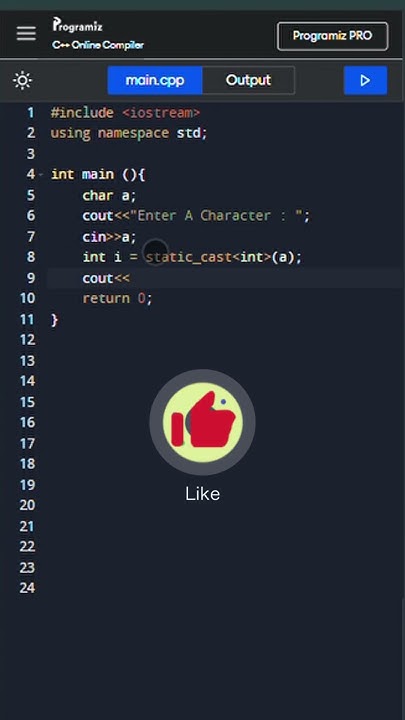 Convert Character To Integar In C Coding Programming Reels Codingbasics Learncoding