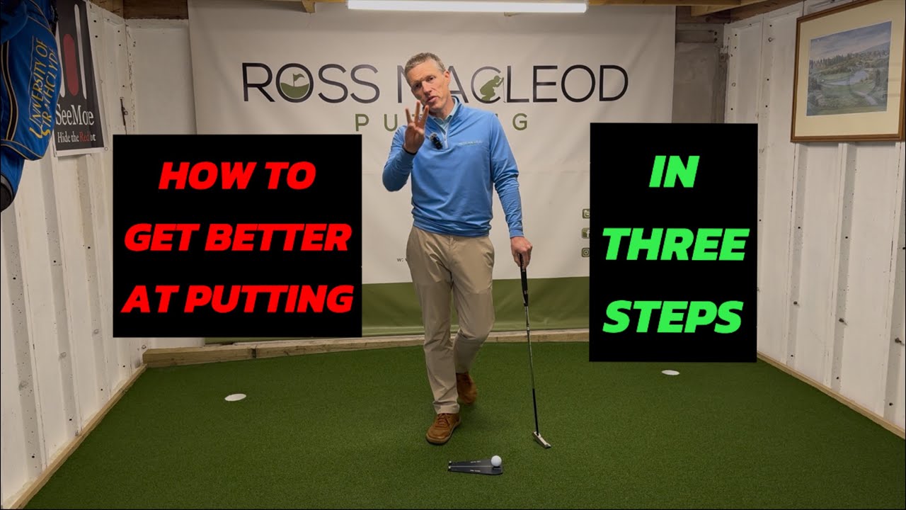 How To Get Better At Putting (3 Steps) - YouTube
