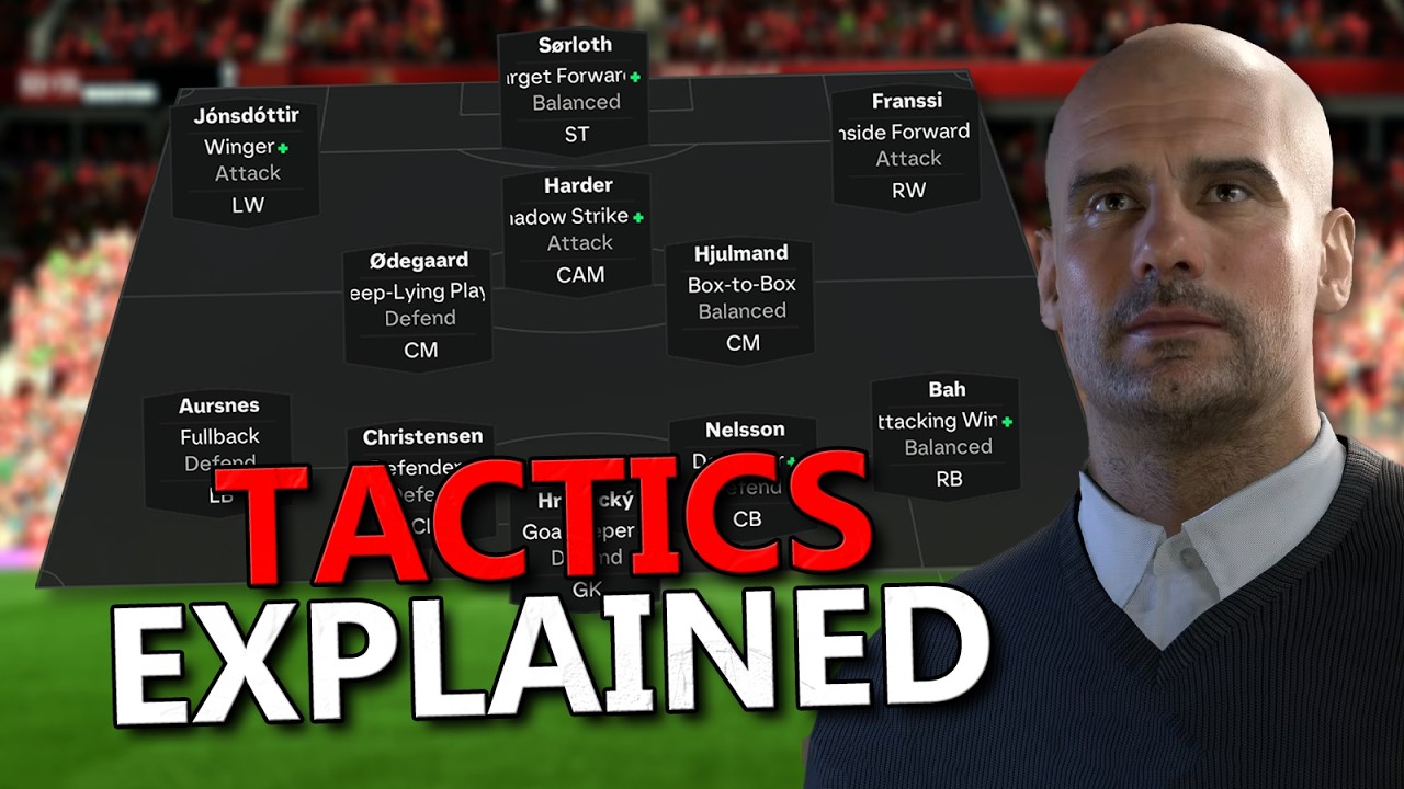 How To Build Your Ideal FC25 Career Mode Tactic! - YouTube
