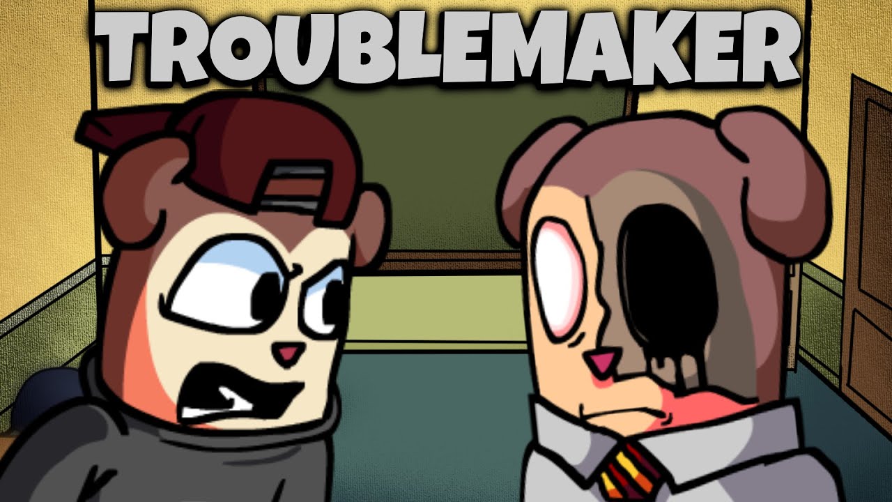 Friday Night Funkin' TroubleMaker V2 High Effort Recreation ...