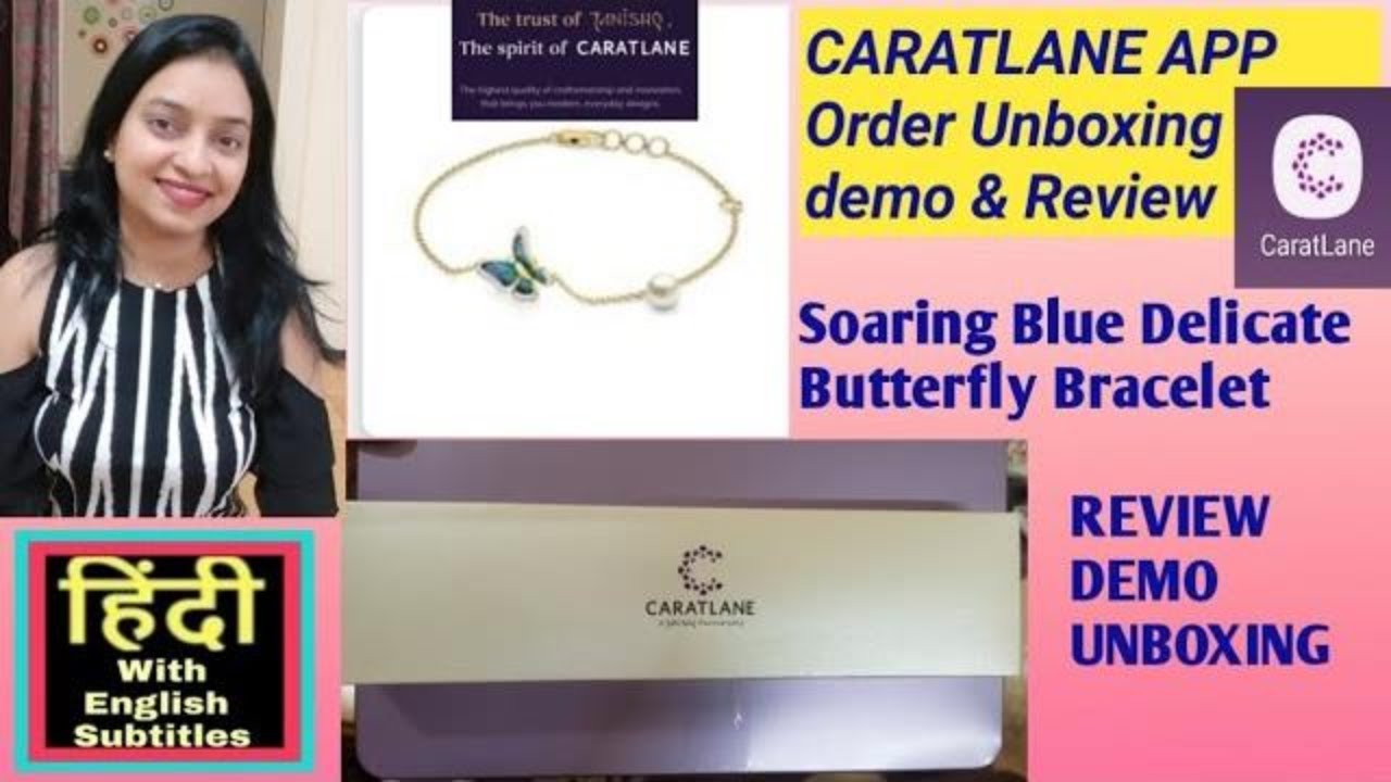 Caratlane Jewellery Bracelet Review Caratlane Butterfly Bracelet Review ...