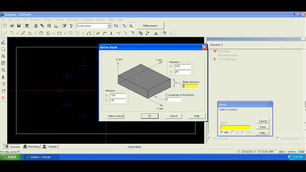 CAPSMILL BOX WITH CENTER HOLE - YouTube