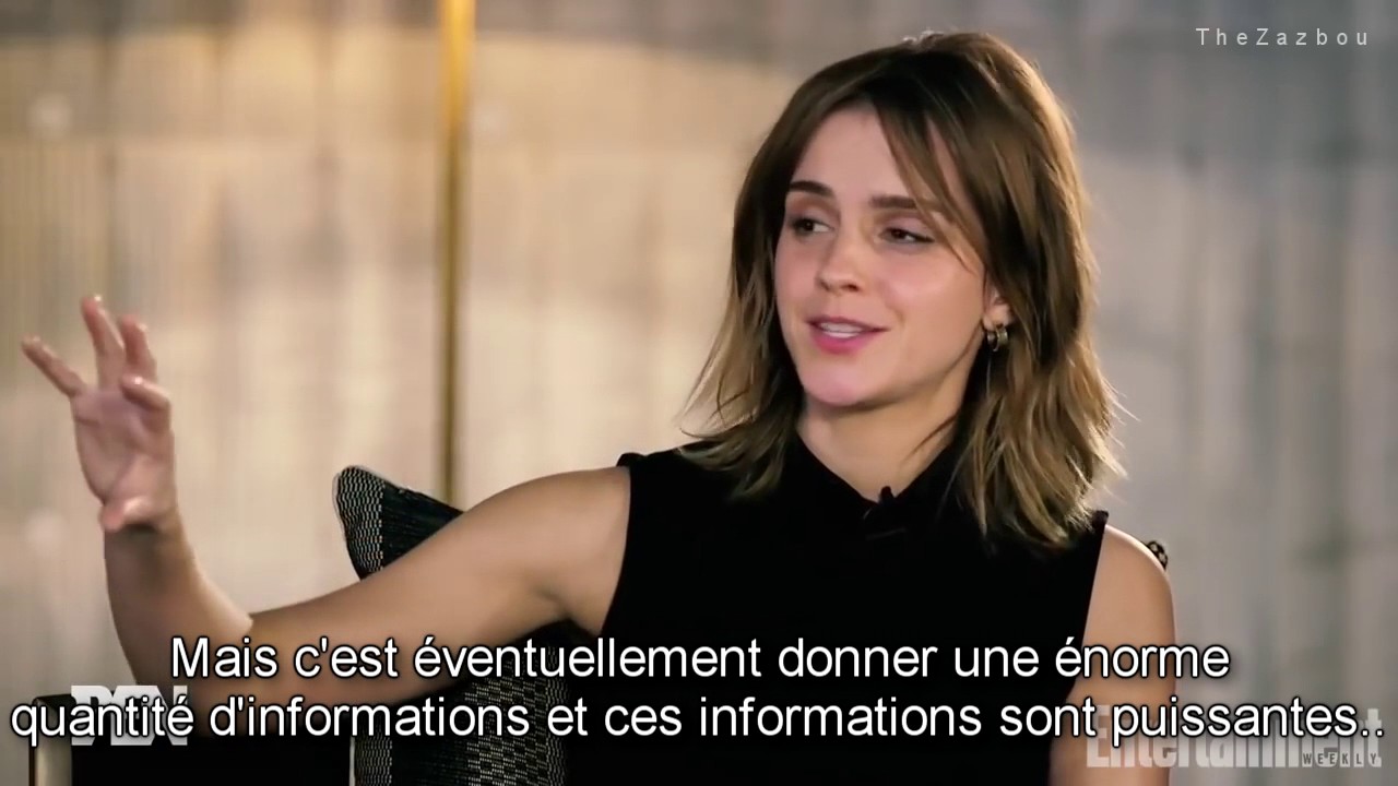 [VOSTFR] Interview d'Emma Watson pour Le Cercle (The Circle) - YouTube