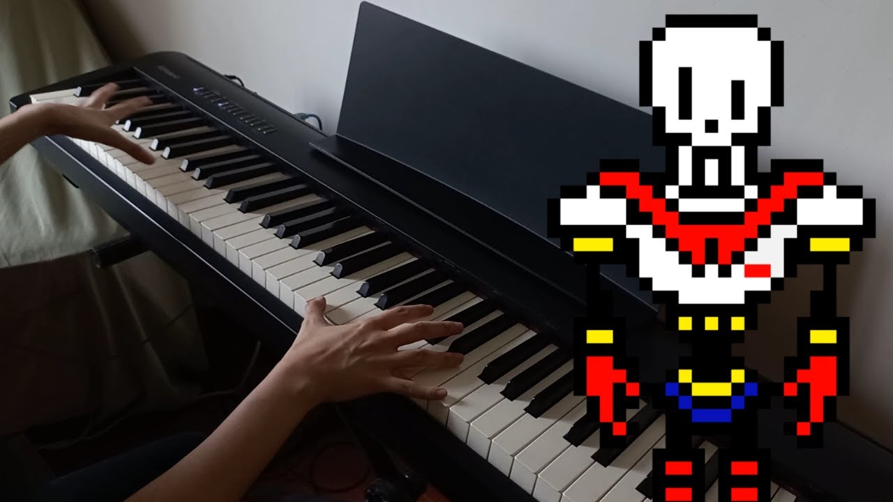 Undertale OST - Bonetrousle (Piano Improvisation) - YouTube