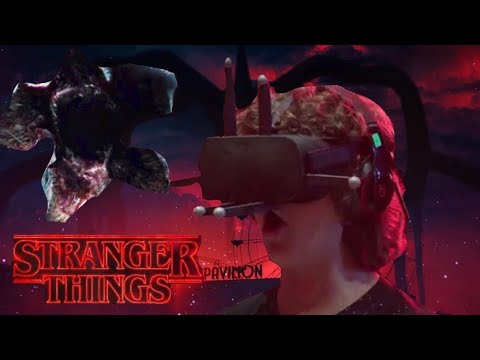 Stranger things VR game - YouTube