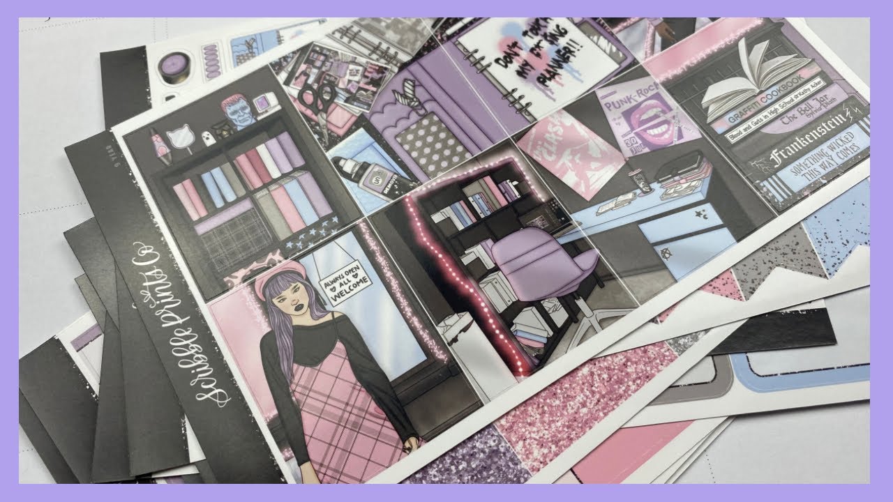 Plan with Me | Planner Punk | Scribble Prints Co | Sale Prep, Stressed ...