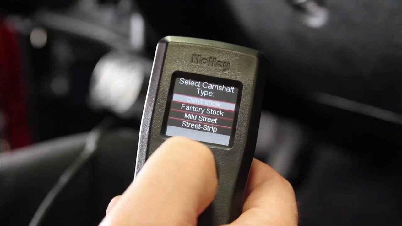 Holley - EFI Tech: Avenger Initial Set-up - YouTube