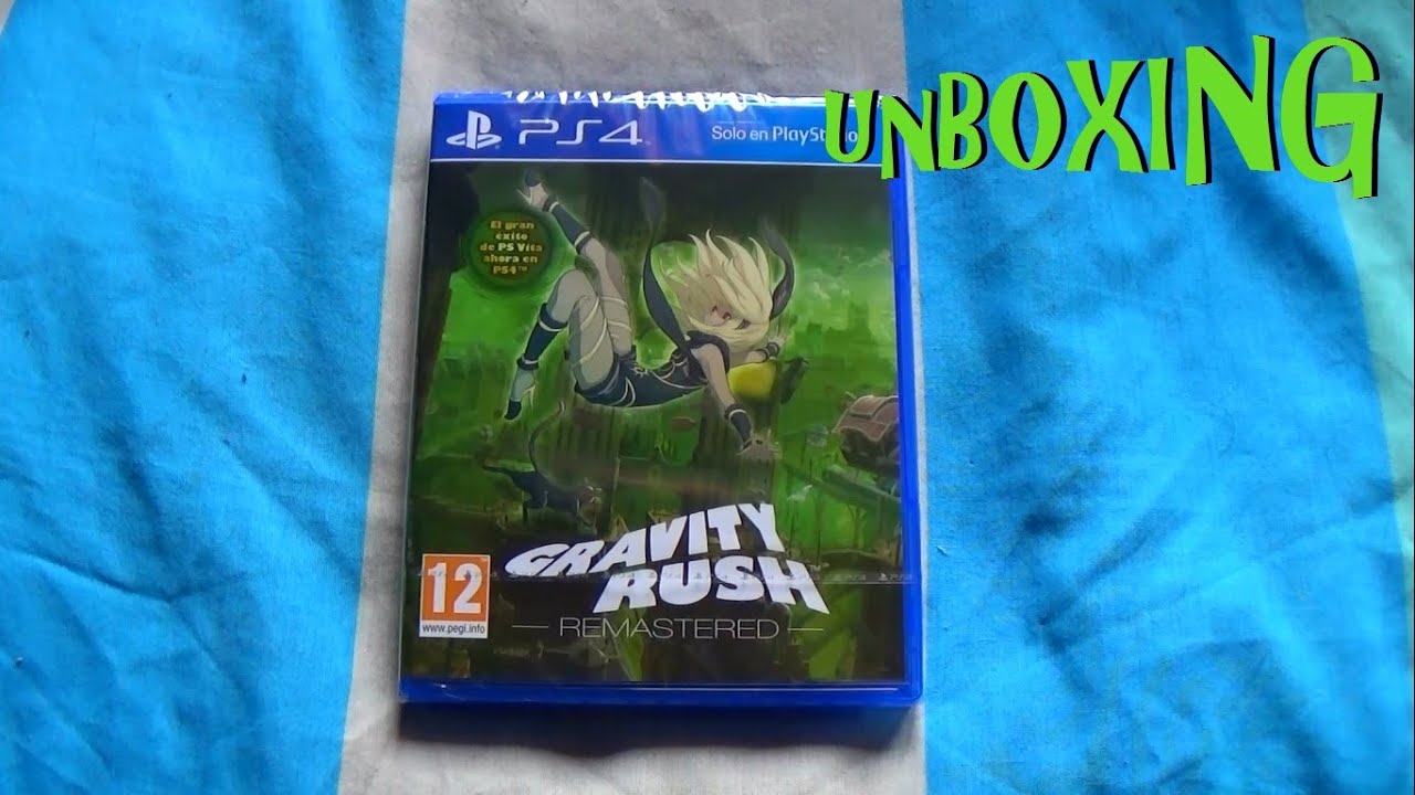 Gravity Rush Remastered (PS4) - Unboxing - YouTube