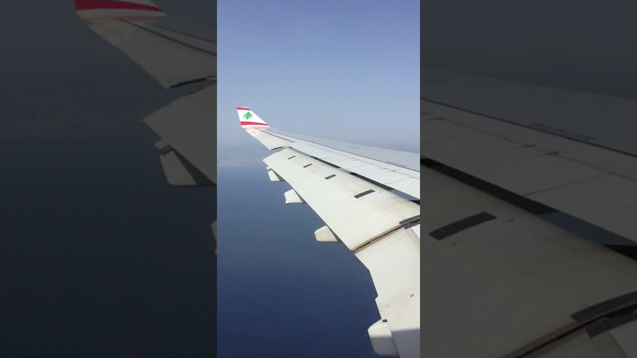 MEA Airlines Airbus A330 landing in Beirut - YouTube