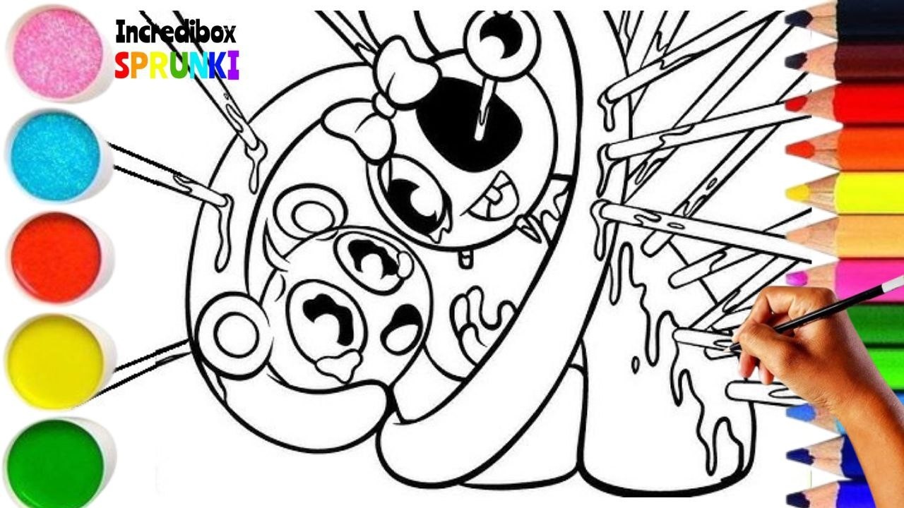 Incredibox Sprunki New Coloring Pages / How to Color from PINKI and SKY ...