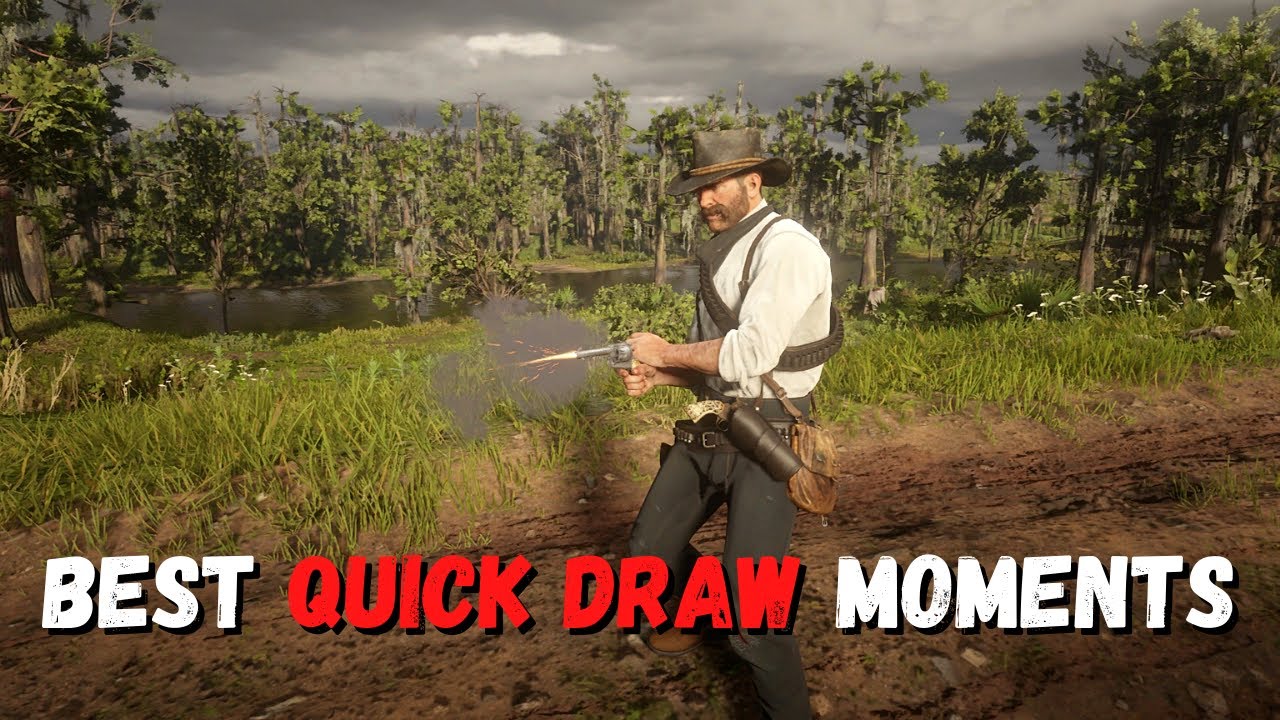 Best quick draw moments in Red Dead Redemption 2 (#2) - YouTube