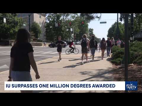 IU surpasses one million awarded degrees | IUSTV News