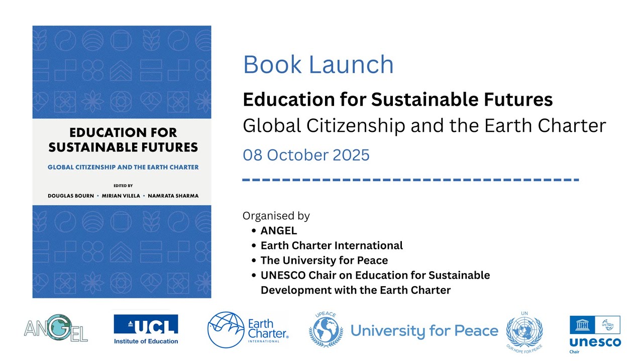 Book Launch - "Education for Sustainable Futures: Global Citizenship ...