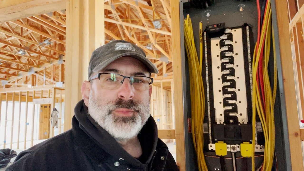 Wiring the Main Electrical Panel and Breaker Box | Building Our Own ...