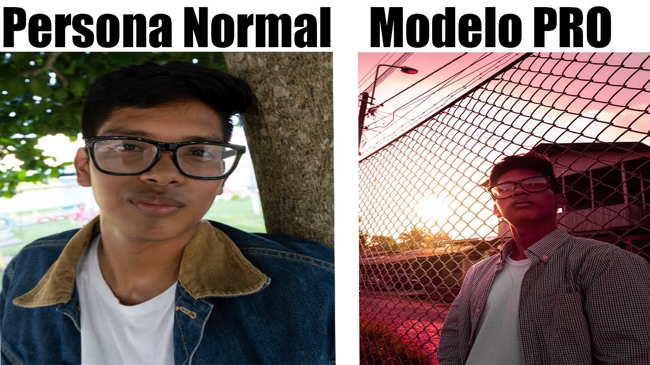 Convierto a una persona normal en Modelo Profesional - YouTube