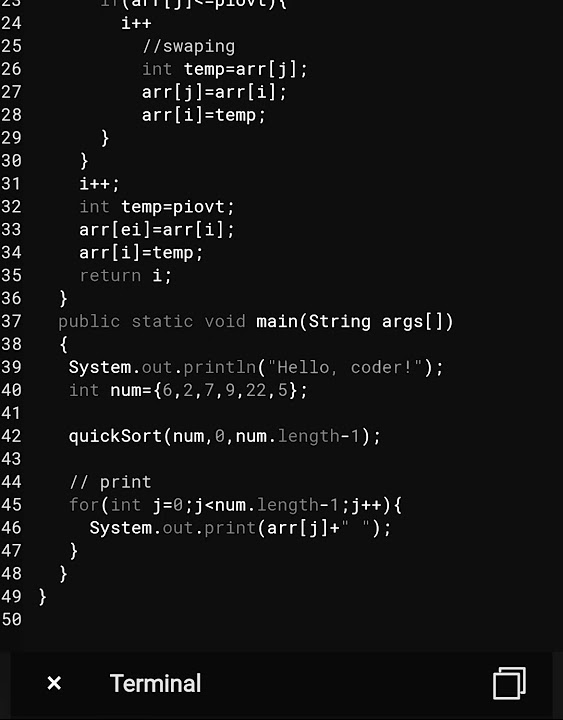QuickSort – Data Structure and Algorithm - YouTube