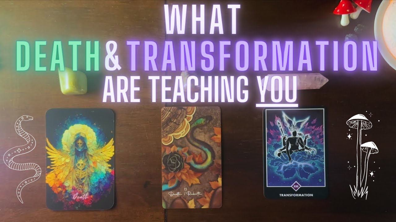 How DEATH Is Transforming You Right Now 🦋🐛 Pick A Card 🕯 Timeless ...