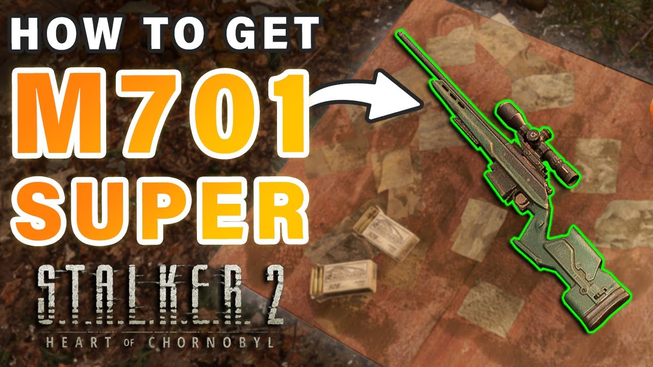 How to Get The M701 Super Sniper Rifle STALKER 2: Heart of Chernobyl ...