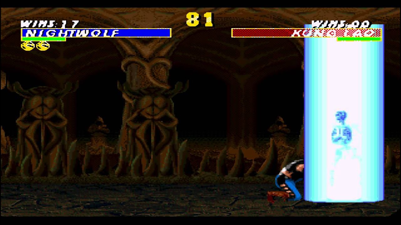 Nightwolf Fatality : ultimate mortal kombat 3 - YouTube