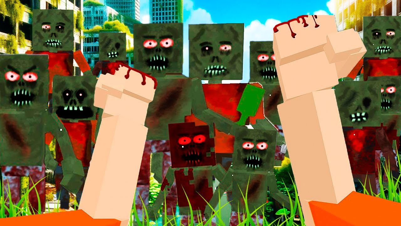 APOCALIPSIS ZOMBIE A PUÑETAZOS | PAINT THE TOWN RED - YouTube