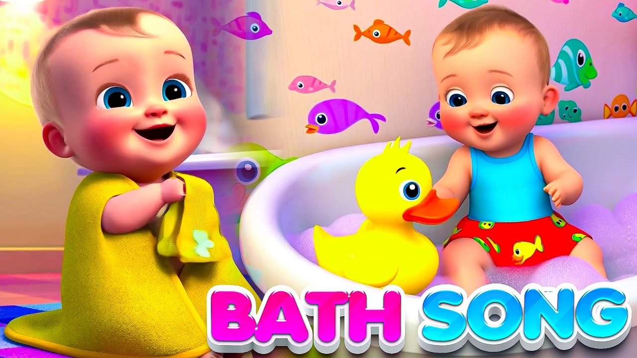 Bubble Bath Song | Kids Rhymes & Babies Songs - YouTube