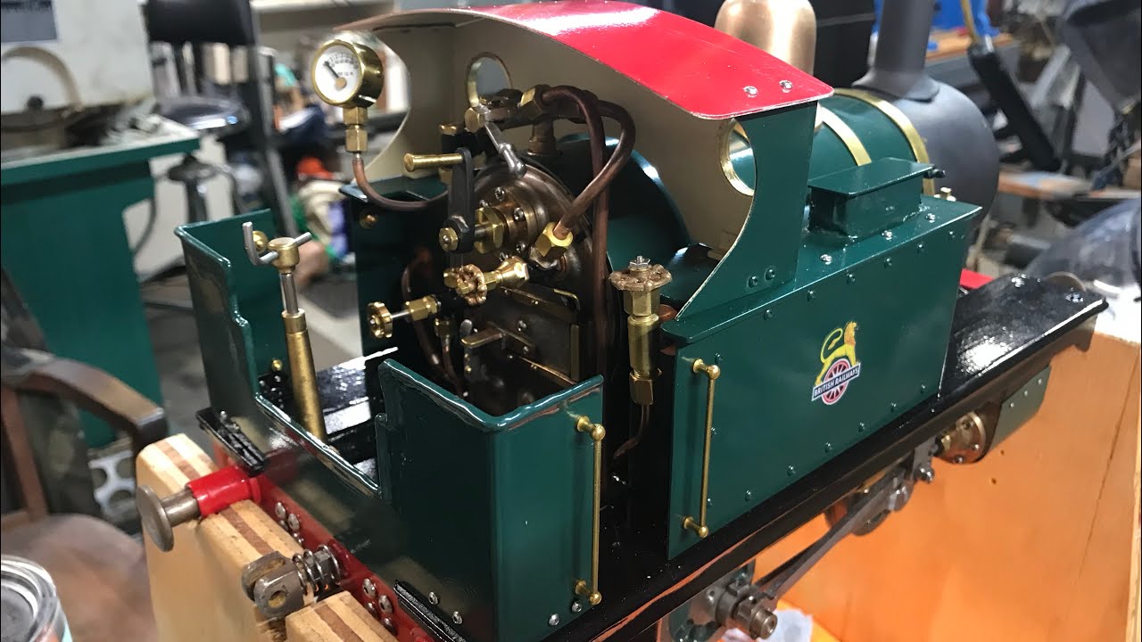 72. LBSC Tich locomotive project. Final assembly - YouTube