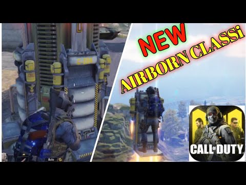 NEW AIRBORNE CLASSI IN CALL OF DUTY MOBAIL BATTLE ROYALE...NEW UPDATE ...