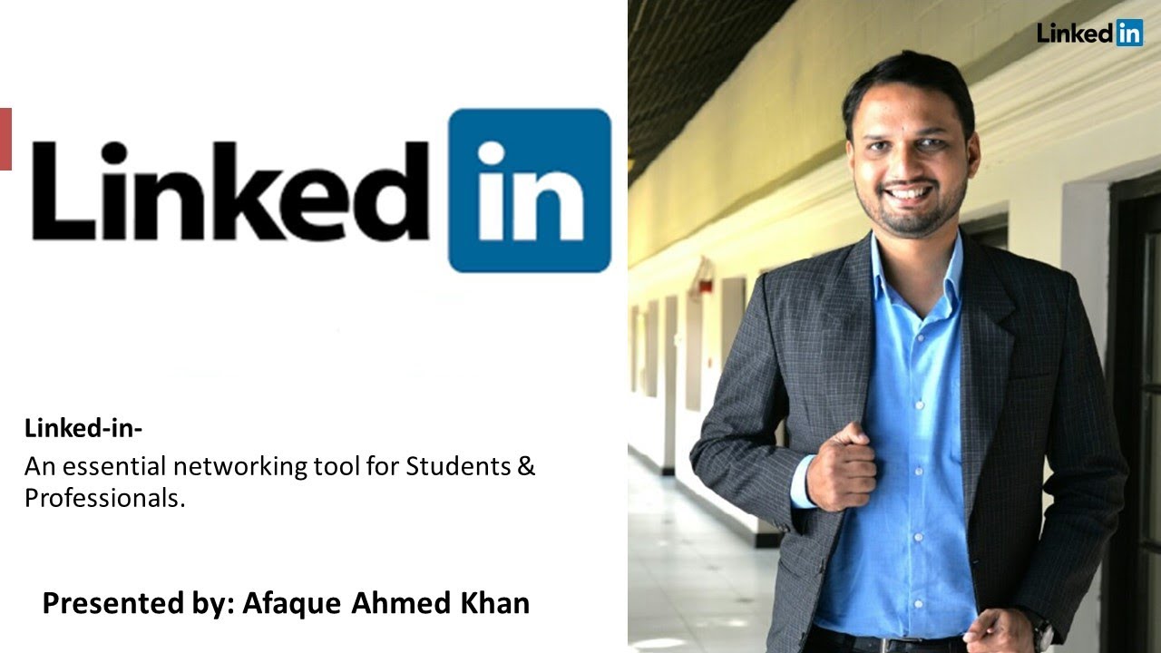 LinkedIn- An essential social media tool for Students & Professionals ...