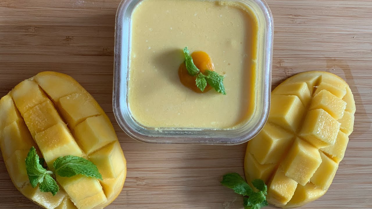 Mango yogurt / Mango doi / Easy mango dessert - YouTube