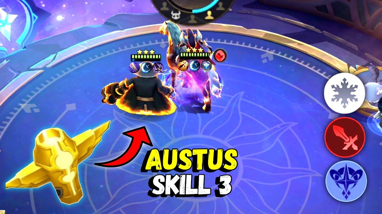 Austus Skill 3 Strategy | 3 Stars LEOMORD & BANE | OP Commander | Magic ...