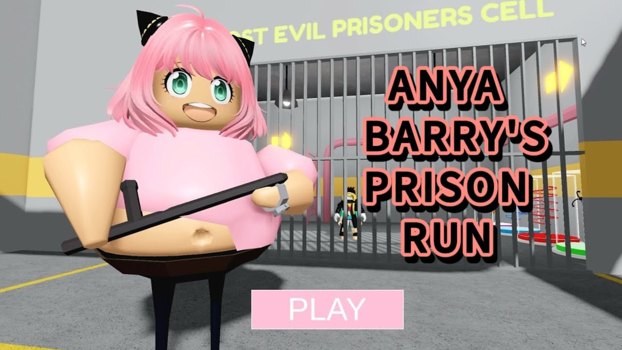 ANYA PRISON RUN OBBY (FIRST PERSON OBBY!) ROBLOX FULL GAMEPLAY #roblox ...