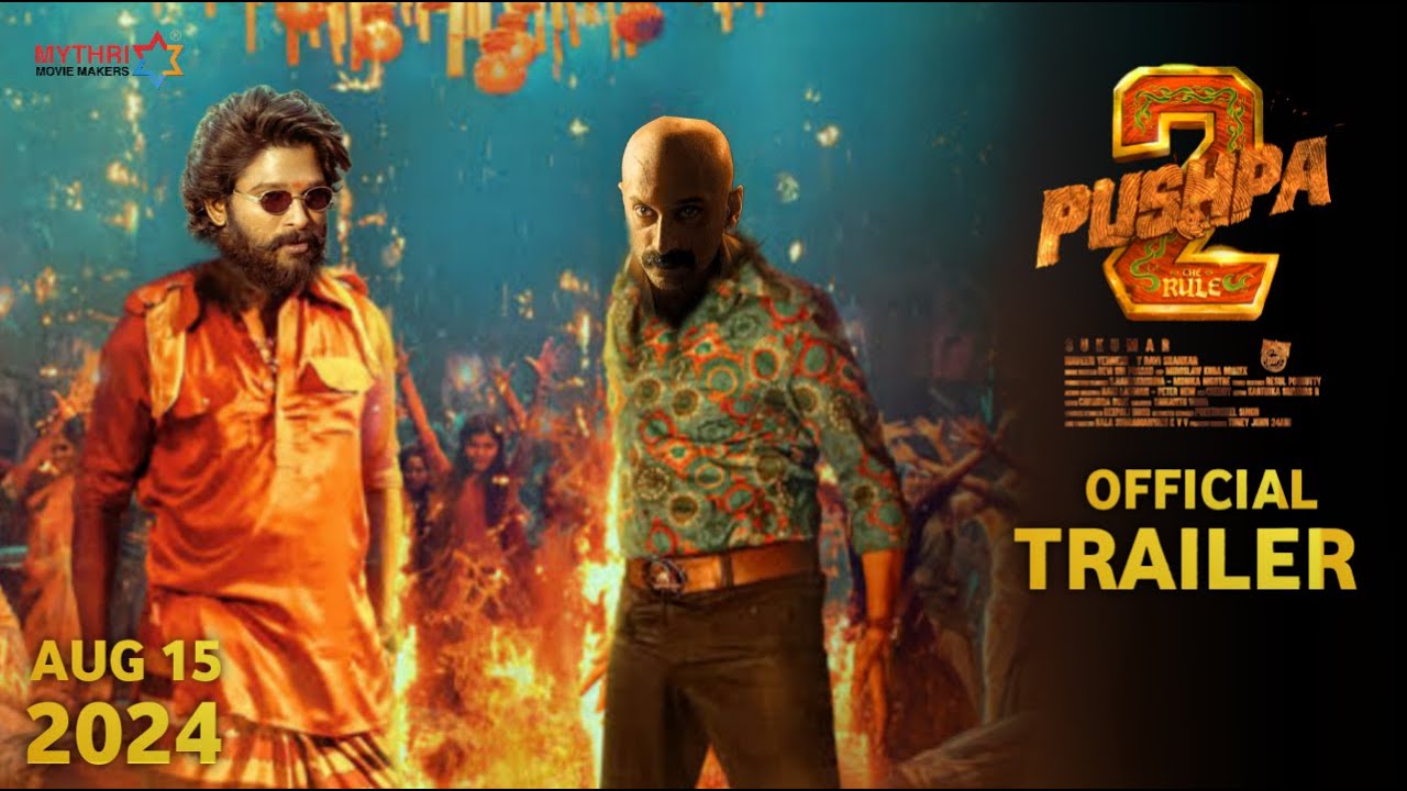Pushpa 2 Official Trailer | Allu Arjun, Sukumar, Rashmika, DSP | Pushpa ...