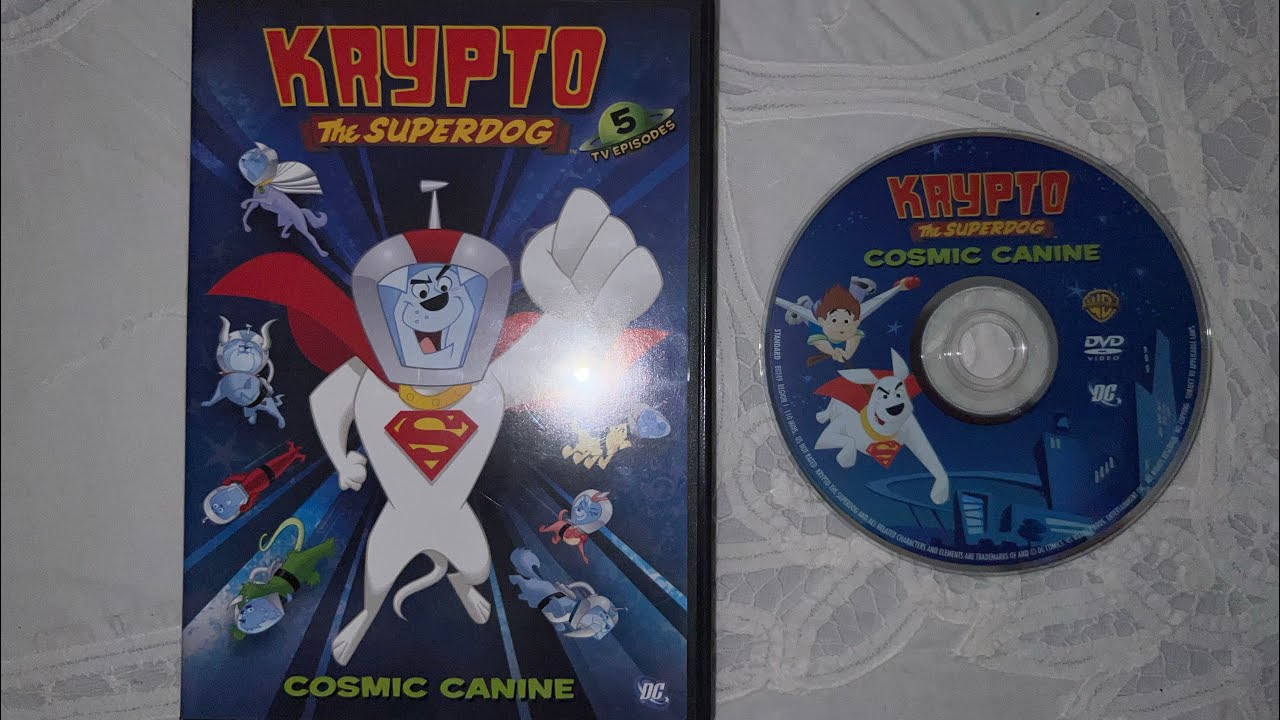 Opening of Krypto The Superdog Cosmic Canine DVD from 2006 - YouTube