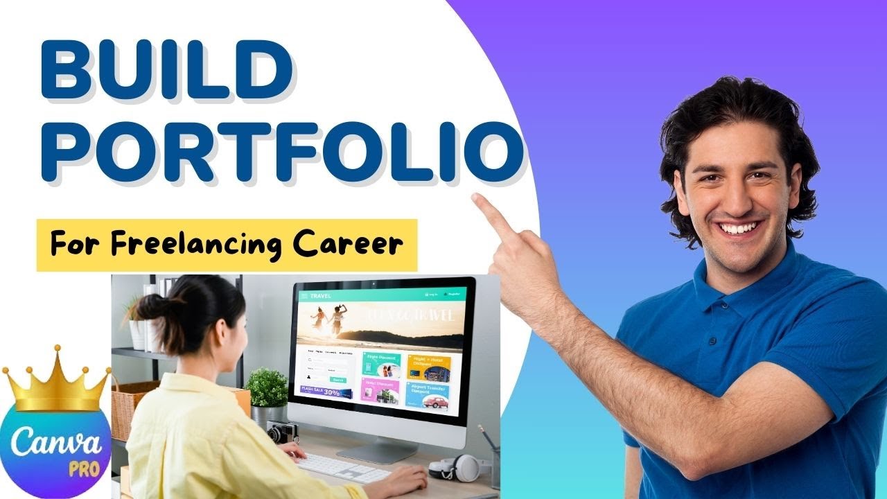 How to Design a Portfolio on Canva for Free | Portfolio Website | Canva ...