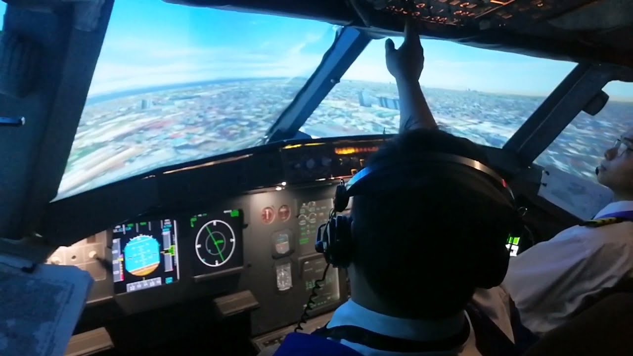 Airbus 320 Cockpit View. The Only Airbus 320 Home Cockpit in the ...