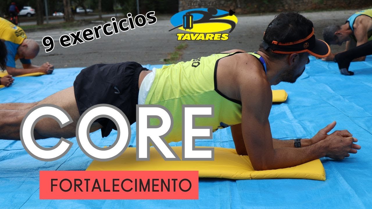 9 Exercícios de Fortalecimento do Core - YouTube