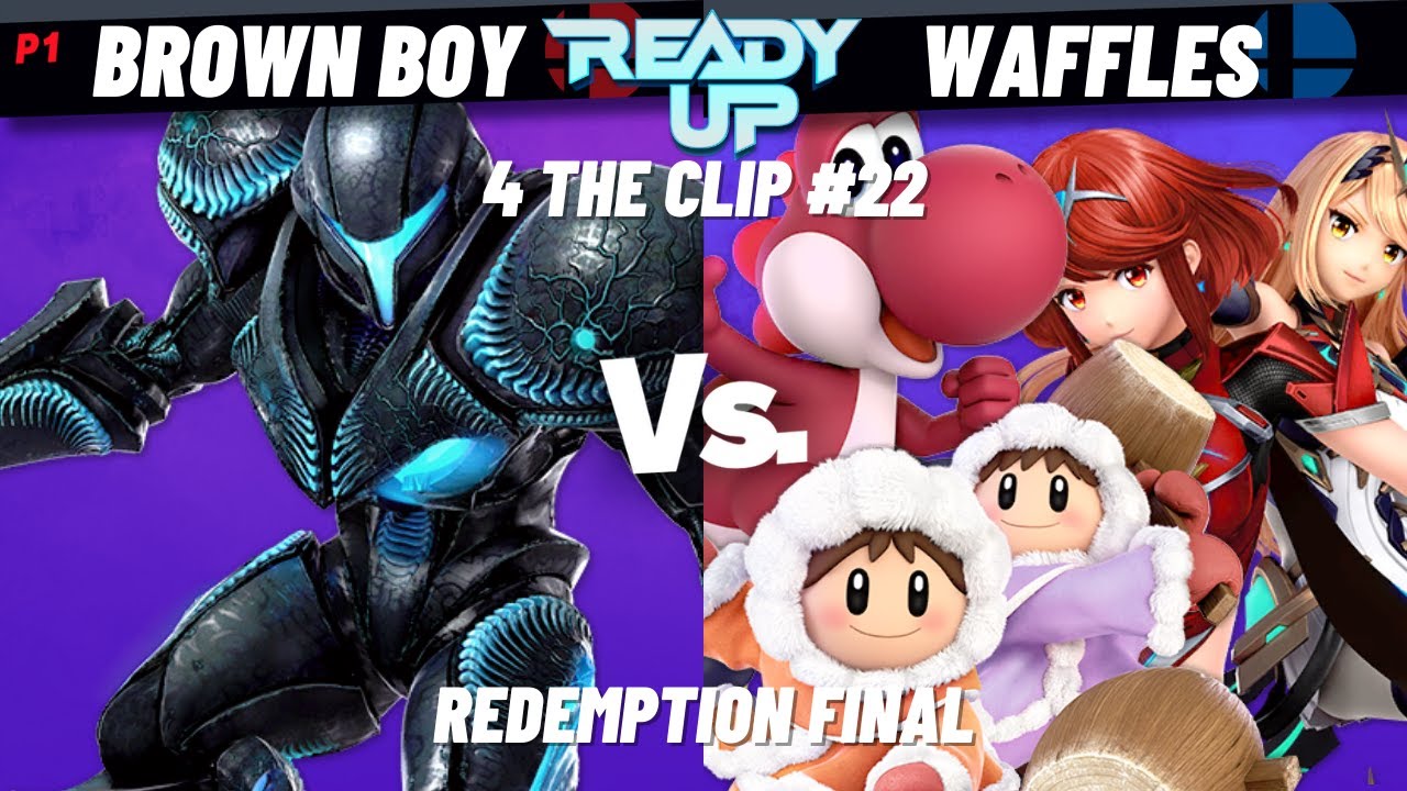Redemption Final - brown boy (Dark Samus) Vs. Waffles (Ice Climbers ...