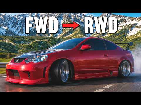 When you RWD Swap your ACURA RSX... (IT RIPS)