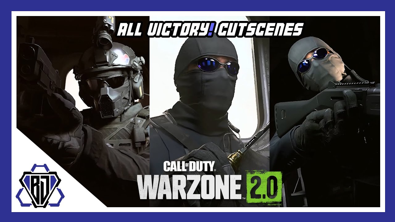 Call of Duty Warzone 2 - ALL VICTORY! Cutscenes - YouTube
