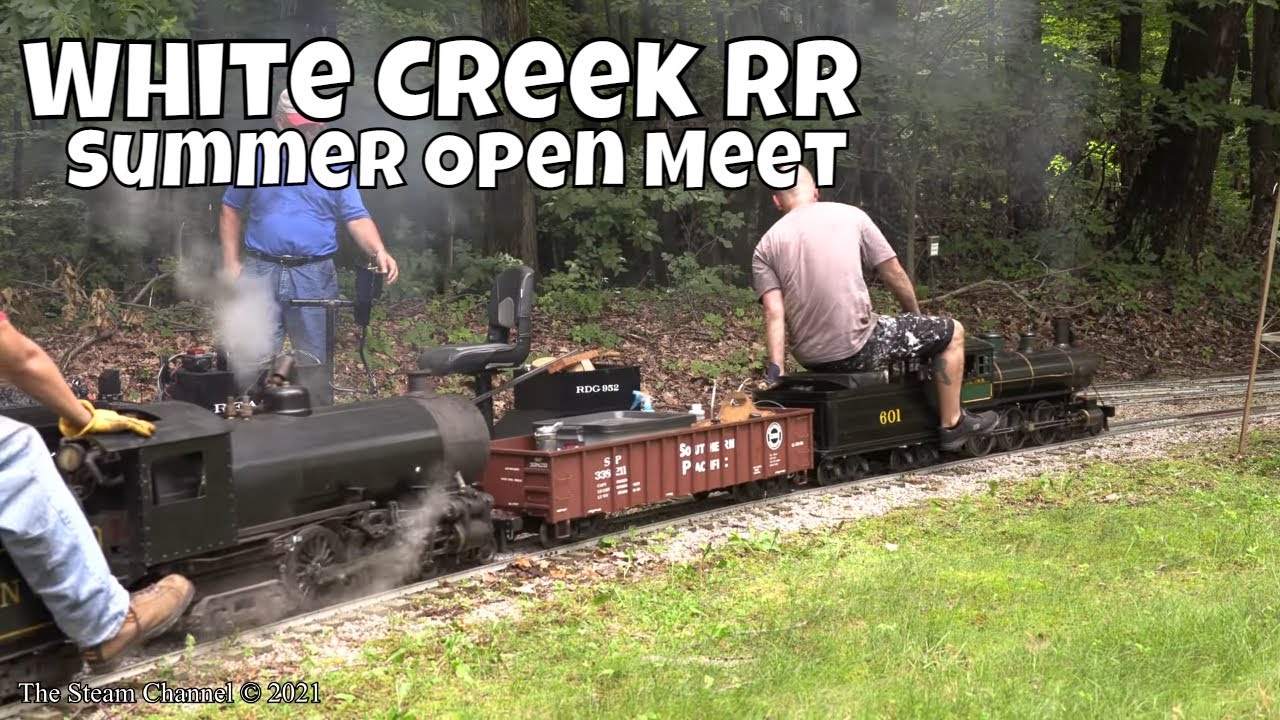 White Creek Railroad: Hidden Valley Steam Action - YouTube