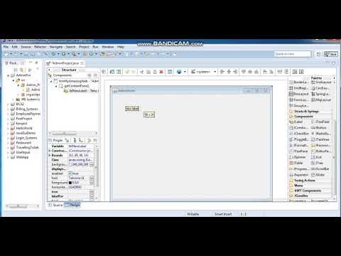 Part 1 uses of Components in palette of eclipse . - YouTube